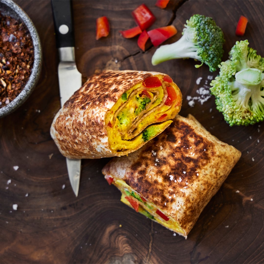 Breakfast burrito - nem og lækker morgenmad - find opskriften her