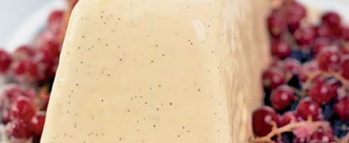 Parfait-is opskrift med vanilje - nem is - se opskriften her