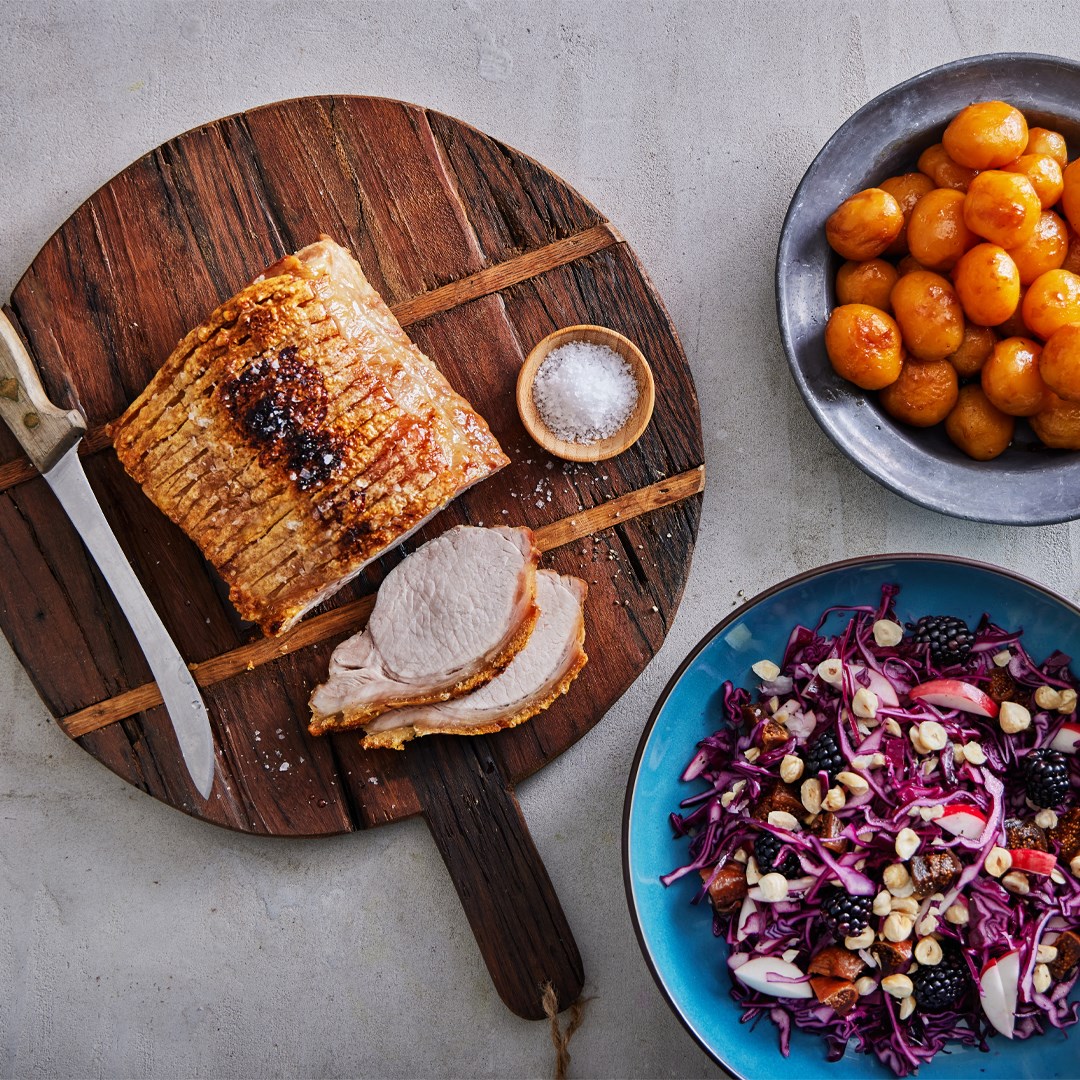 Flæskesteg opskrift - sådan steges den - se den her